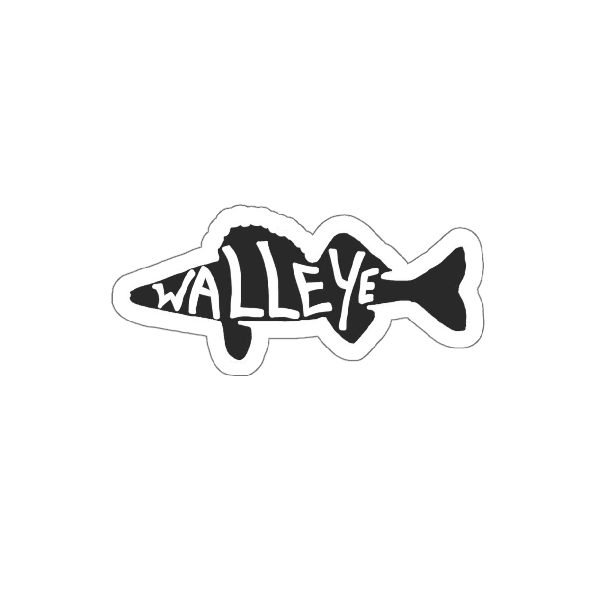 Walleye Sticker – The Leaky Jon Boat Company